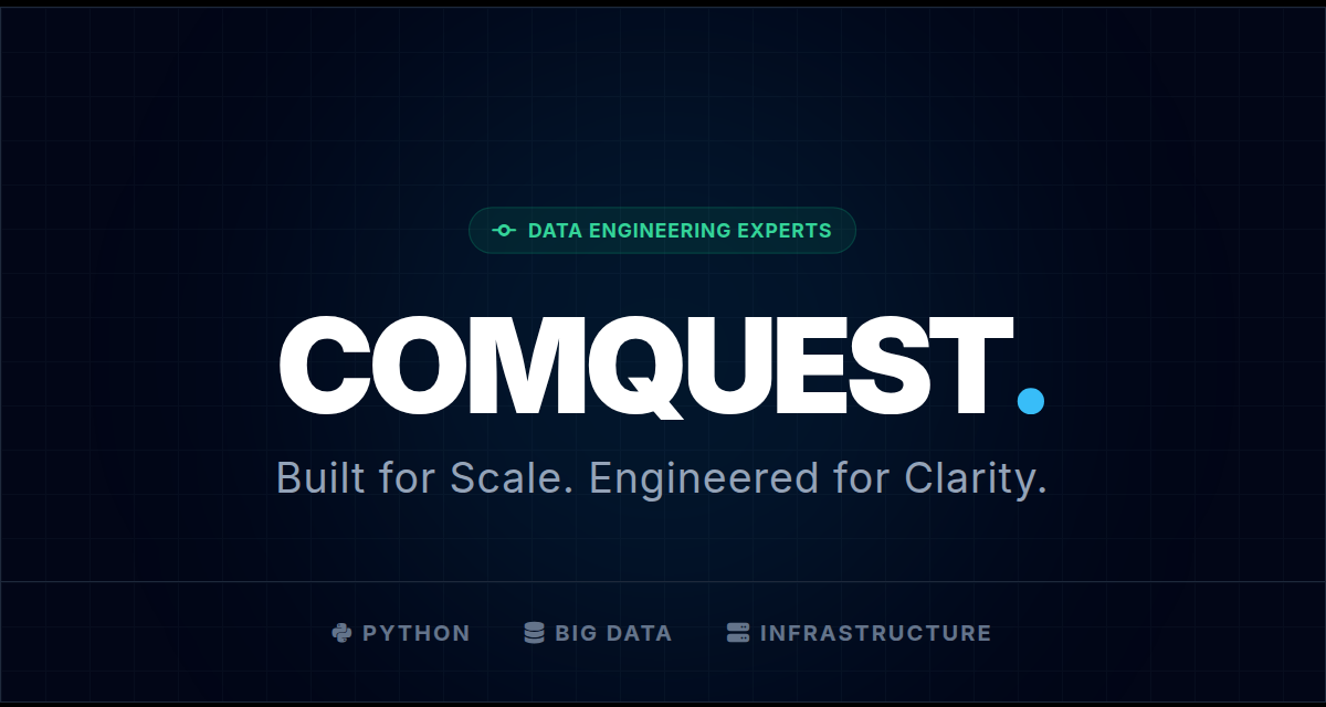 Comquest Software | High-Performance Data Engineering